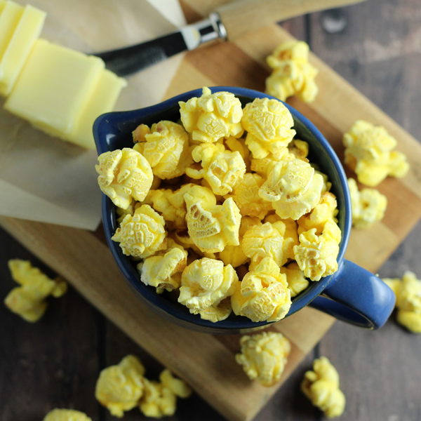 Extra buttery popcorn store